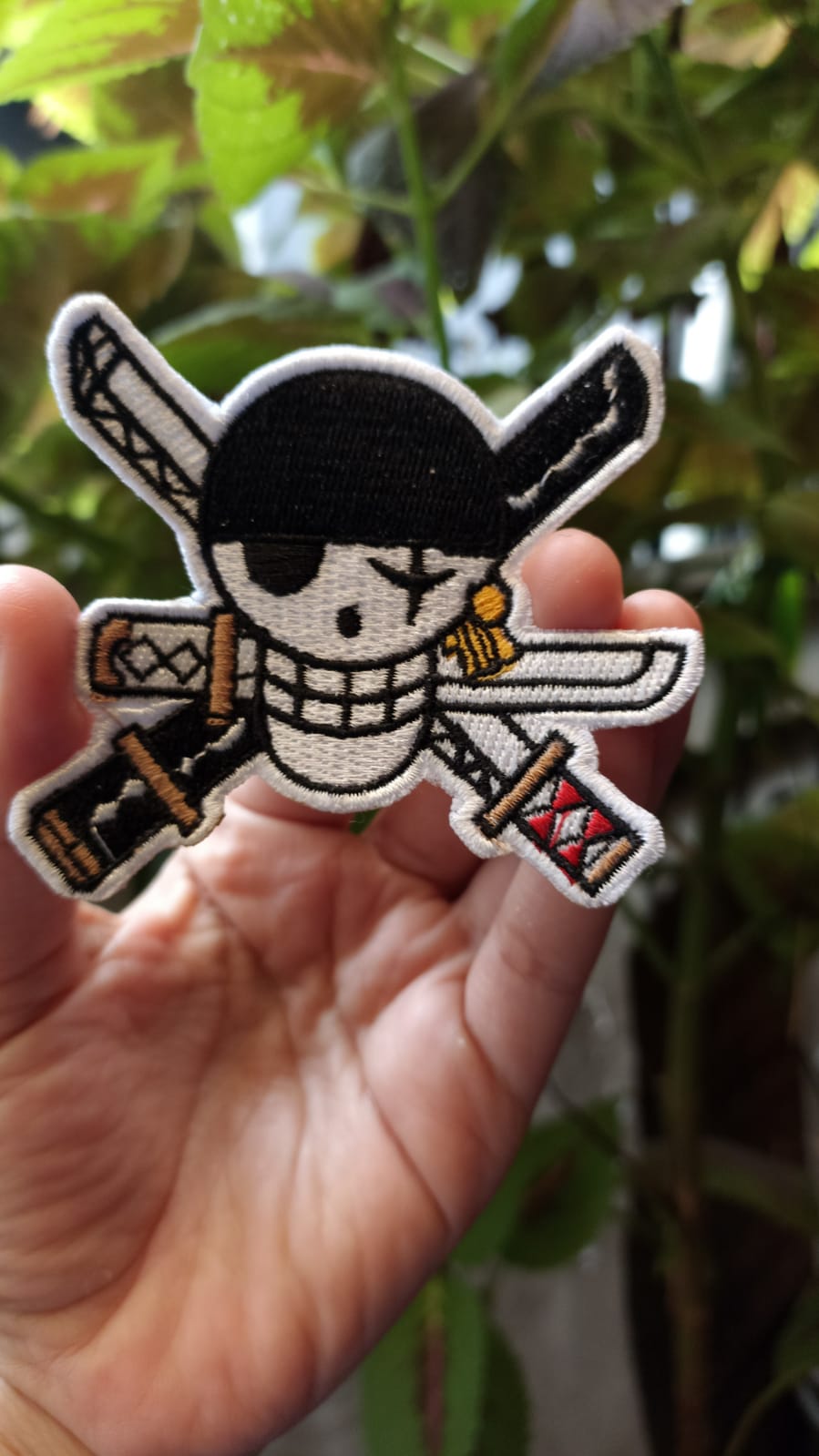 Emblem patch bordir Karakter one piece Zoro 7x8 cm | Lazada Indonesia