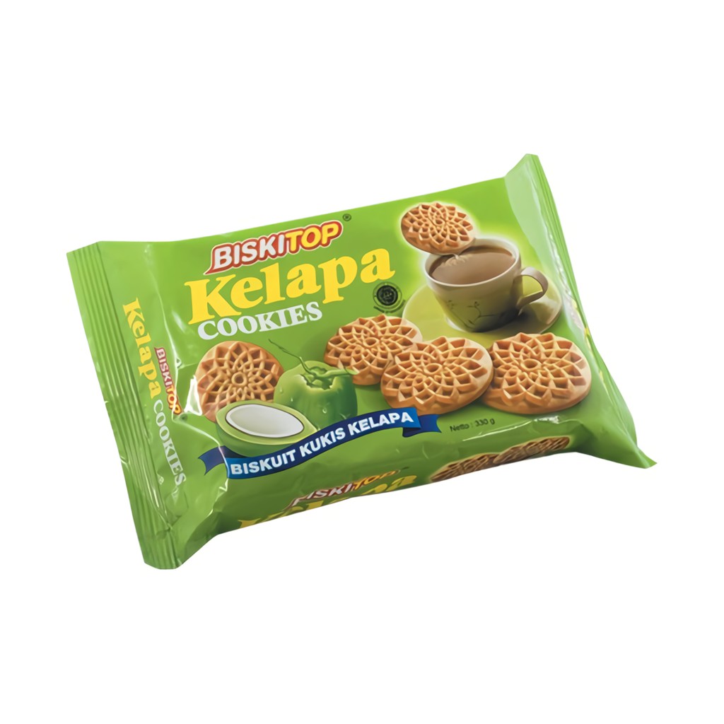 BISKITOP - COOKIES 12 310g Biskuit Kue Kering Anak Dewasa Cemilan ...