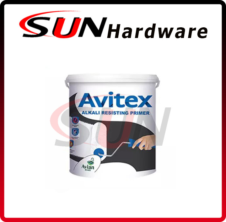 Cat Tembok Dasar 4 Kg Avitex Alkali Resisting Primer Dinding | Lazada ...