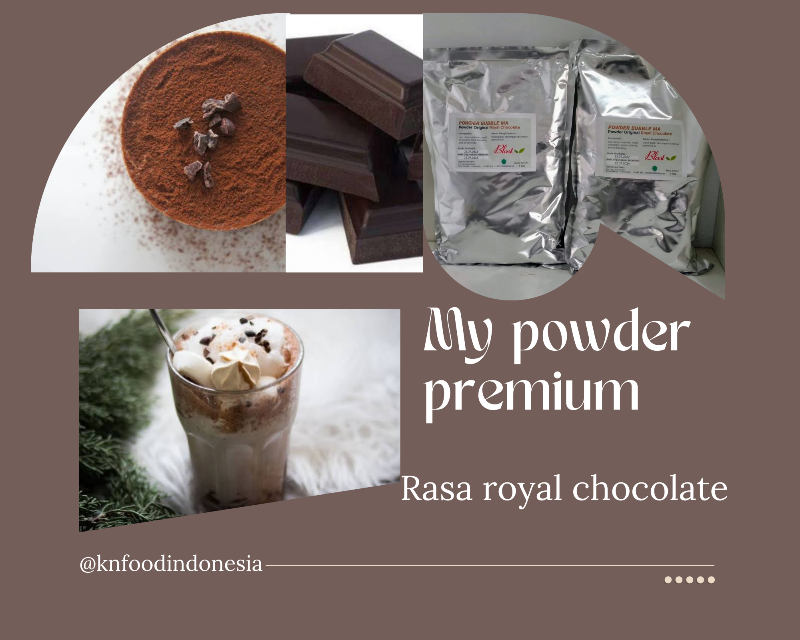 Powder Premium Royal Chocolate 1 Kg - Powder Rasa Royal Chocolate ...