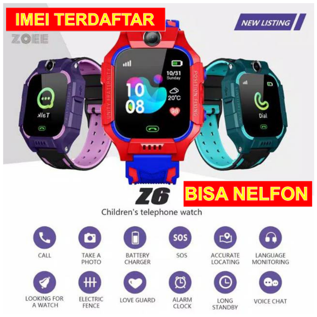 Totall Thanks - PROMO GRATIS ONGKIR! SMARTWATCH IMOO Z6 ASLI IMEI ...