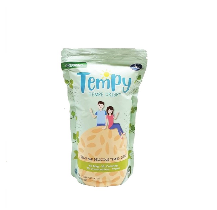 Abe Food Tempy Tempe Crispy Oregano - Cemilan Keripik Tempe Oregano | Lazada Indonesia