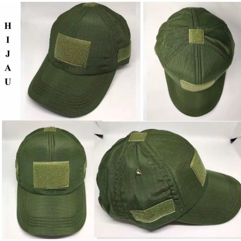 TOPI TACTICAL VELCRO atau TOPI COMMANDO / TOPI TNI | Lazada Indonesia