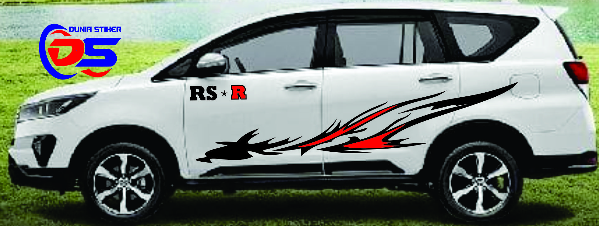 Stiker Mobil Innova Stiker Cutting Mobil Tribal Stiker Mobil Kijang ...