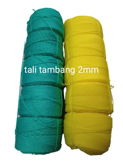 Tali tambang kecil tali tampar 2mm tali tambang plastik | Lazada Indonesia