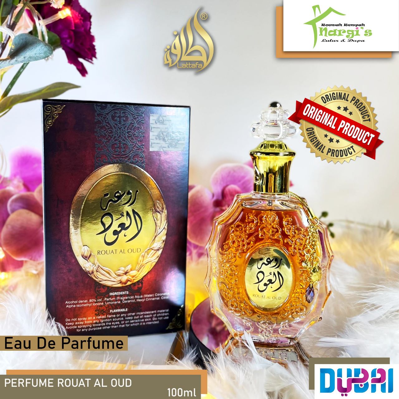Parfum Asli Arab Original Premium Lattafa/ Maison Alhambra/Dubai/Rouat ...