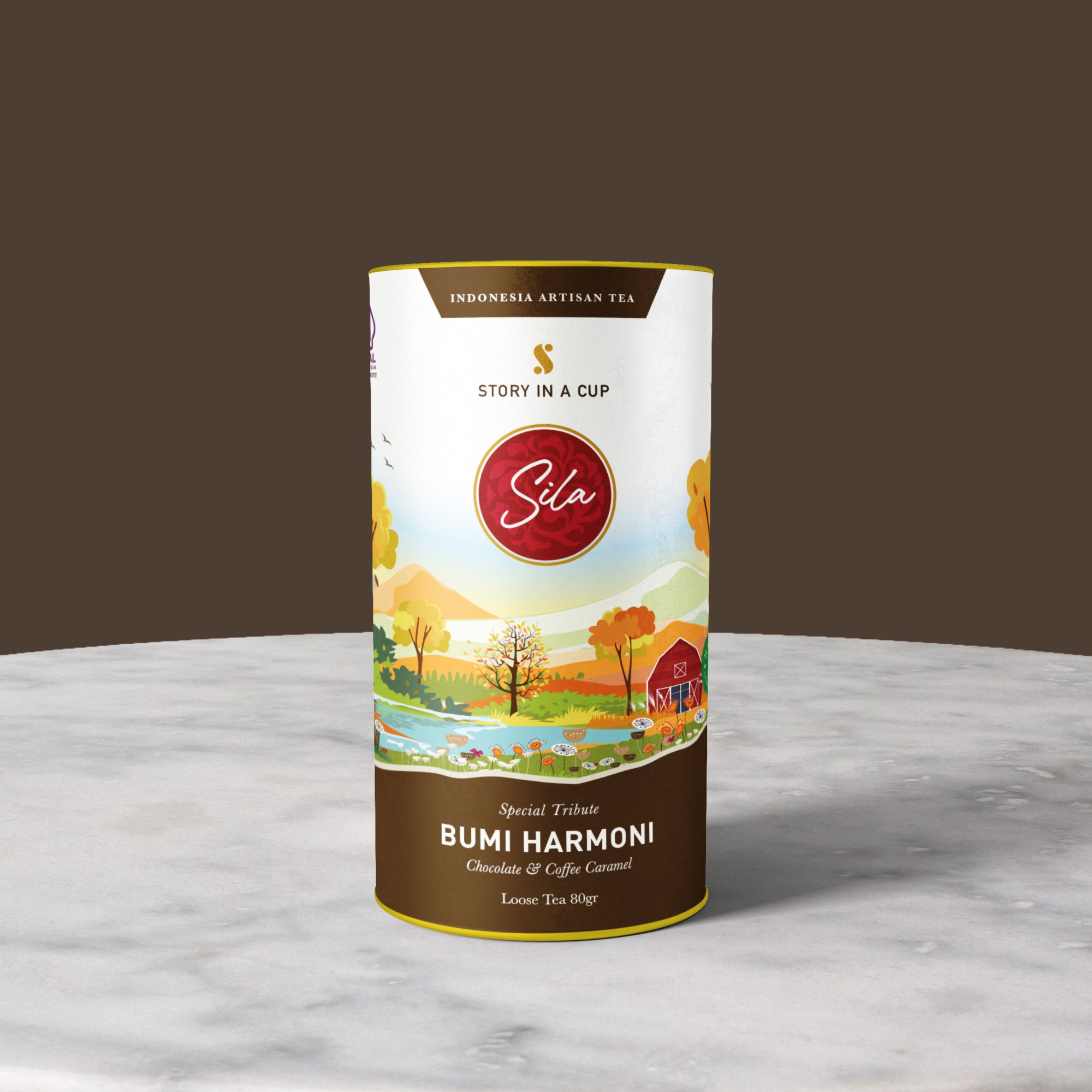 ARTISAN TEA | Bumi Harmoni | Canister | Teh Premium | Black Tea ...