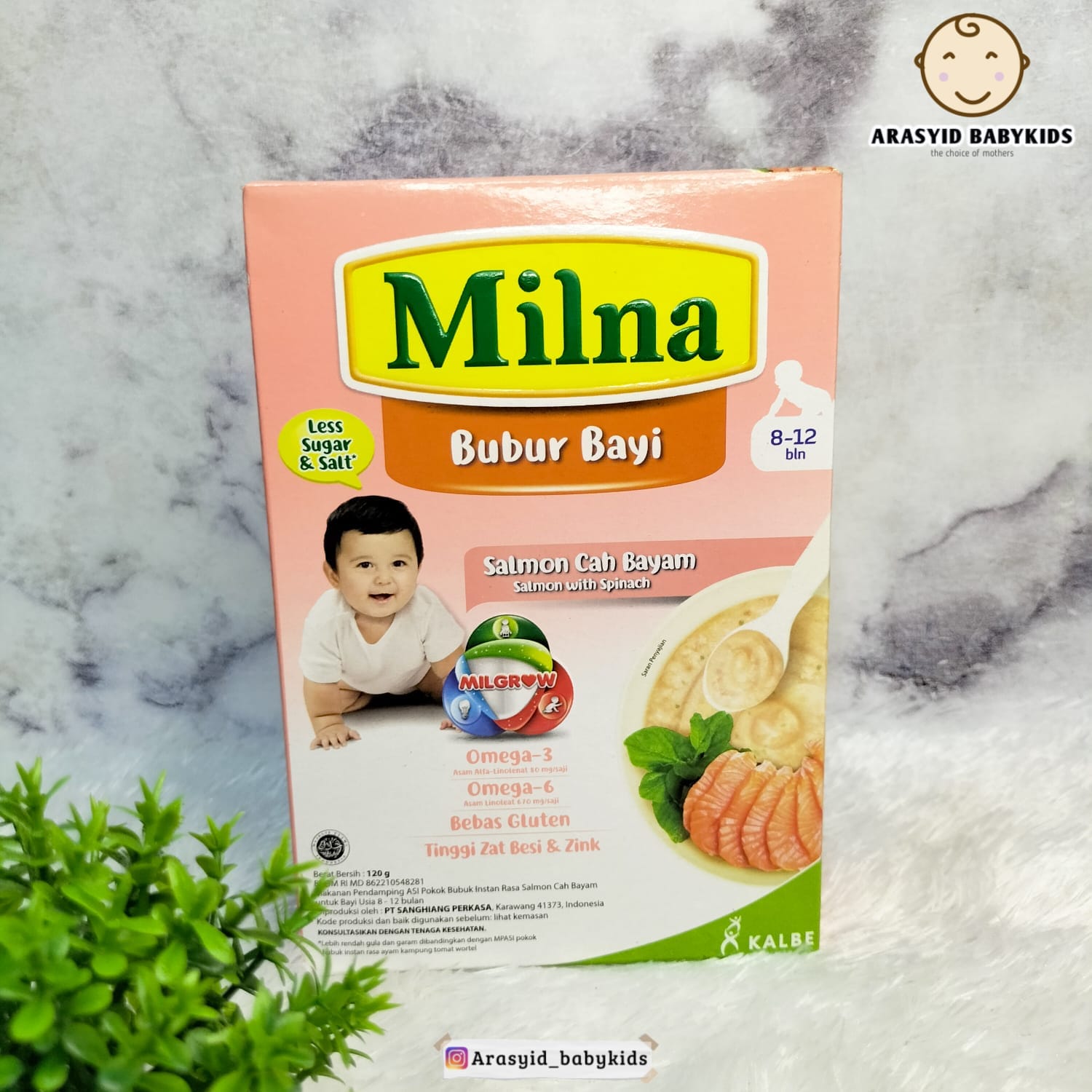 Bubur Bayi MILNA Usia 8-12 Bulan Untuk Bantu Tumbuh Kembang Optimal ...