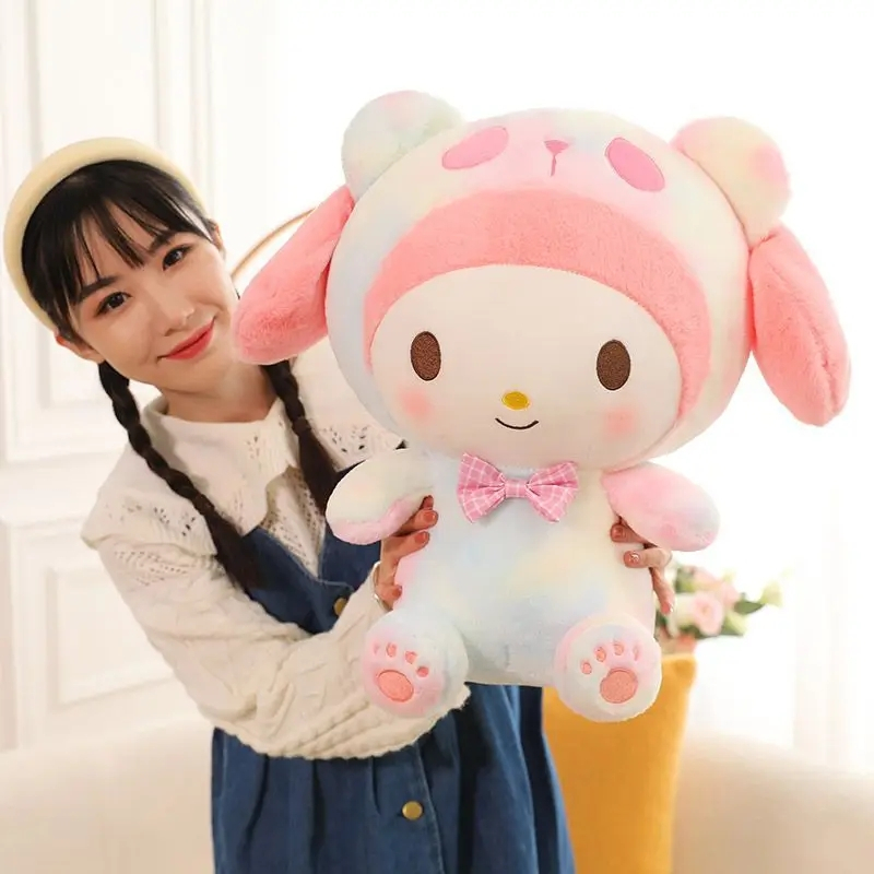 Boneka New Sanrio Kuromi My Melody Cinnamoroll Tie Dye Die Plush Premium | Lazada Indonesia