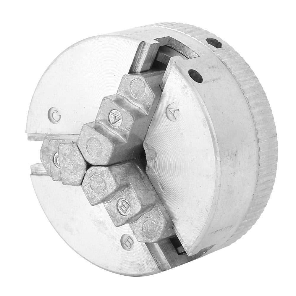 Z011 Lathe Chuck Mini Drill Chuck Zinc Alloy Three Jaw Chuck Clamp ...
