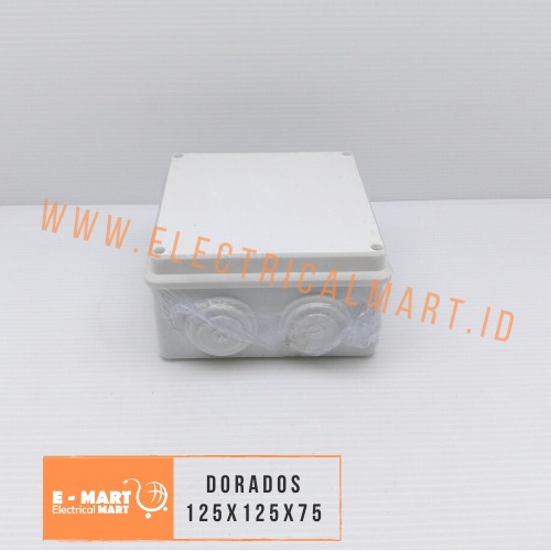 Masko Duradus 128x128x75mm PVC /Junction BOX Hitam Putih | Lazada Indonesia