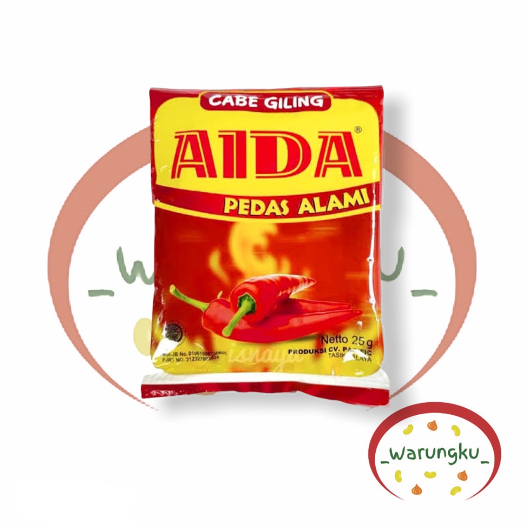 AIDA 25gr Cabe Giling Bubuk Pedas Alami | Lazada Indonesia