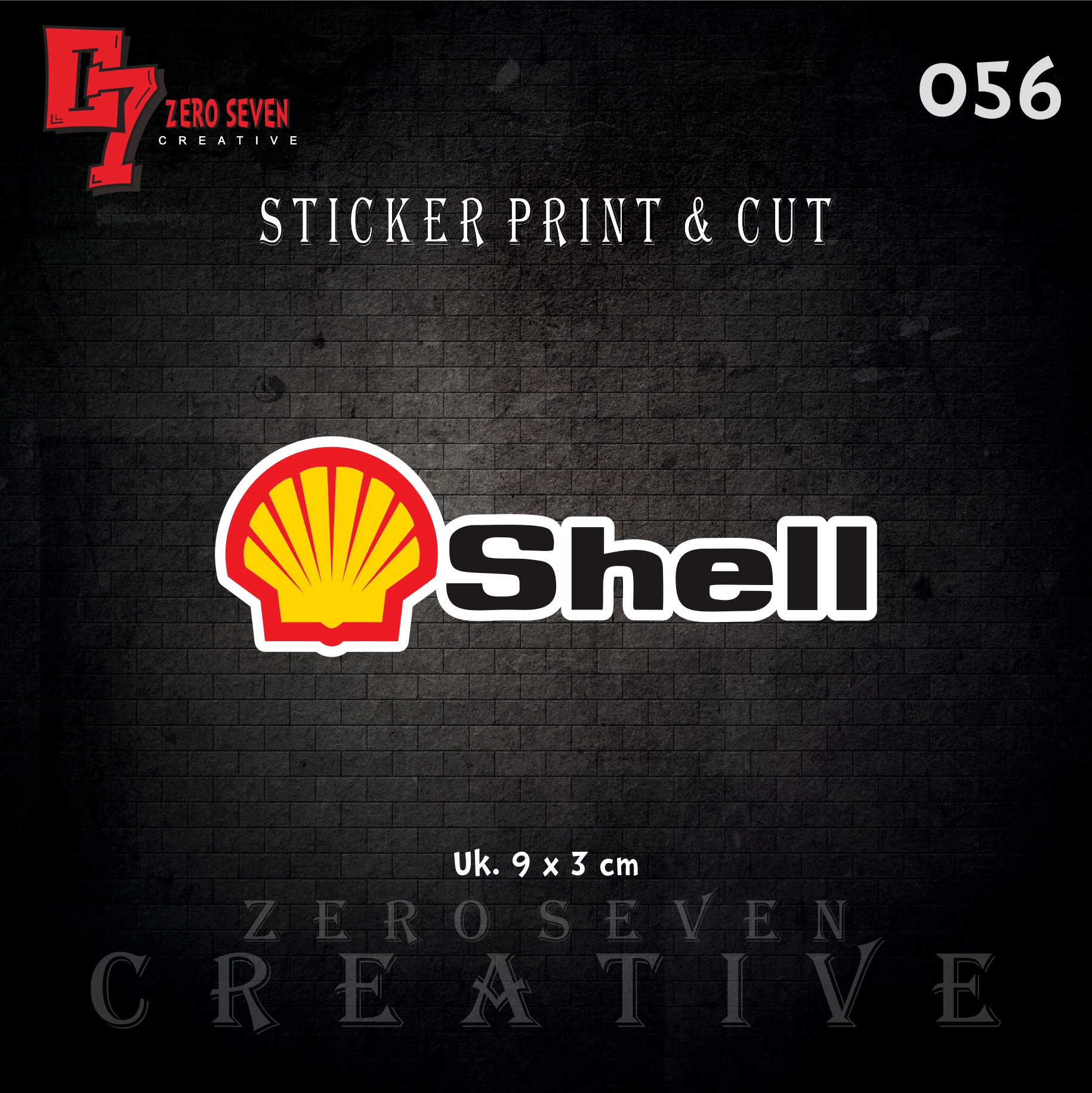 STIKER SHELL / STIKER RACING / STIKER MOTOR / STIKER AESTHETIC / VYNIL ...