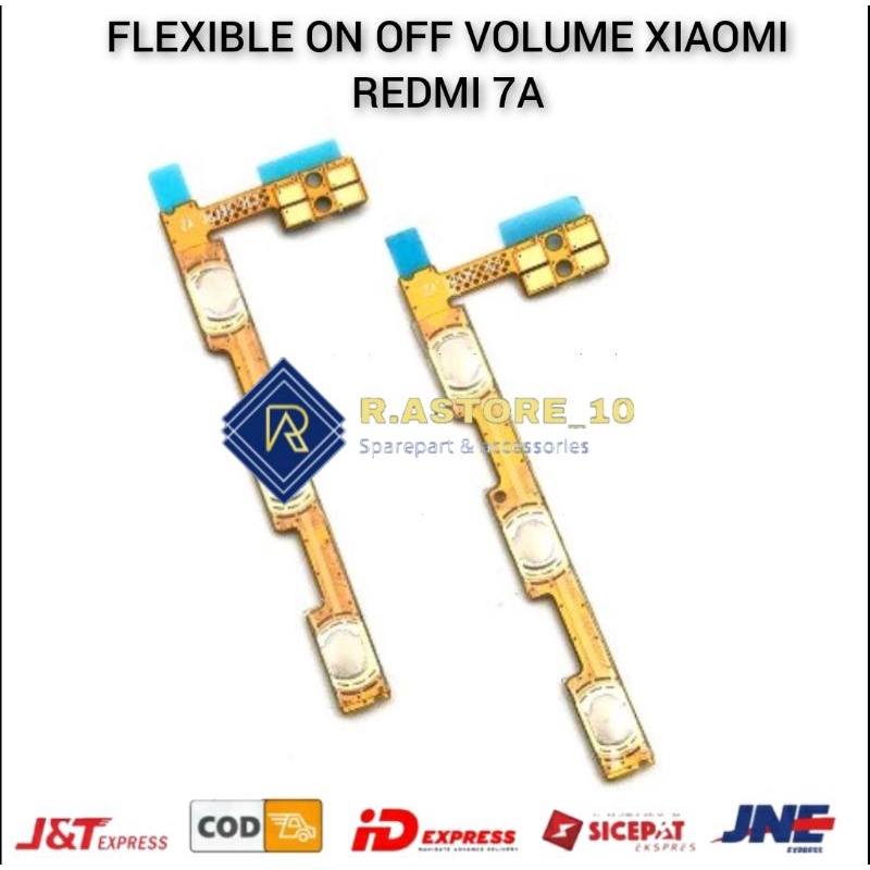 Flexible Flexibel On Off Volume Xiaomi Redmi 7A | Fleksibel Tombol Power On Of Vol Original ...