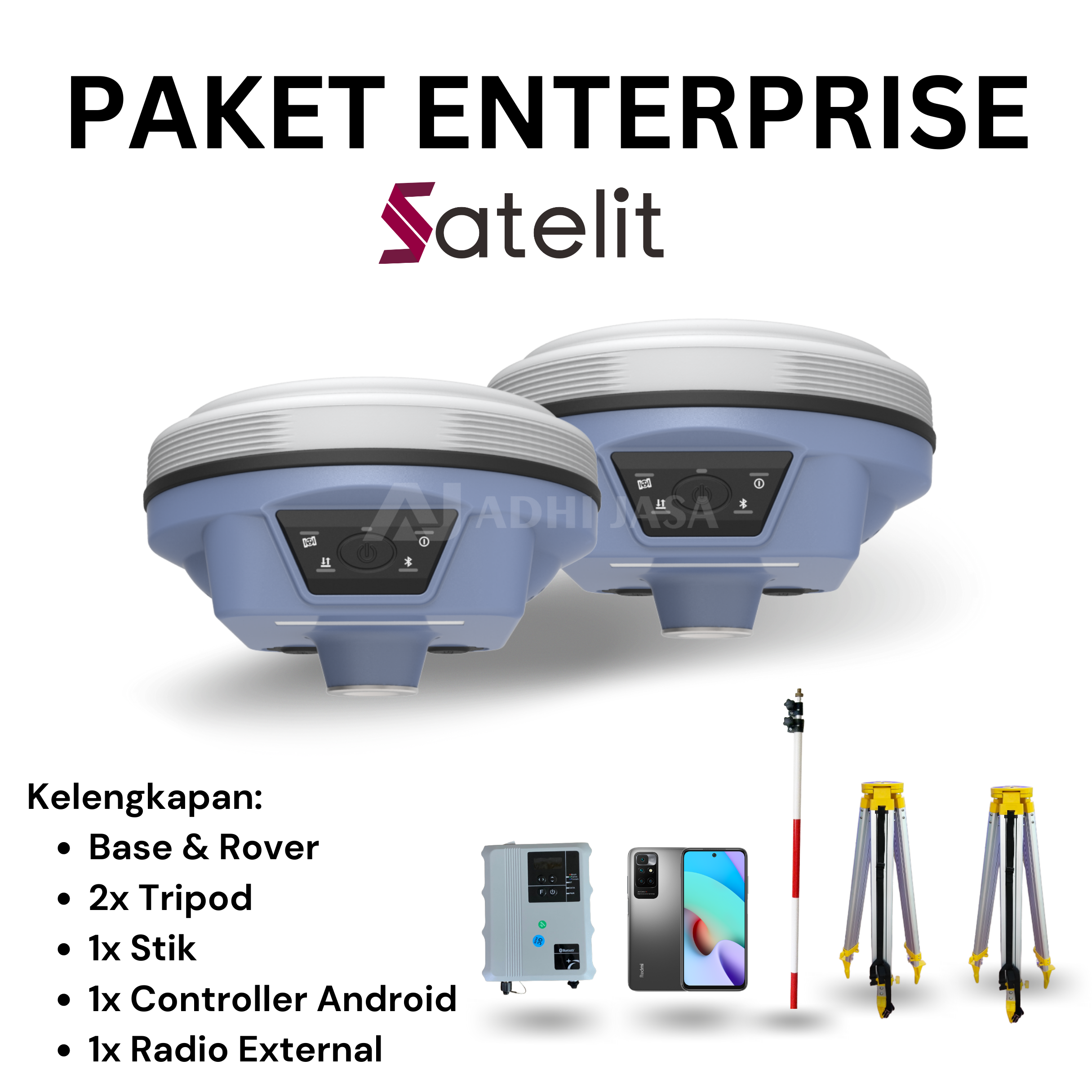 GPS Satelit S1 Base Rover RTK Geodetik GNSS | Lazada Indonesia