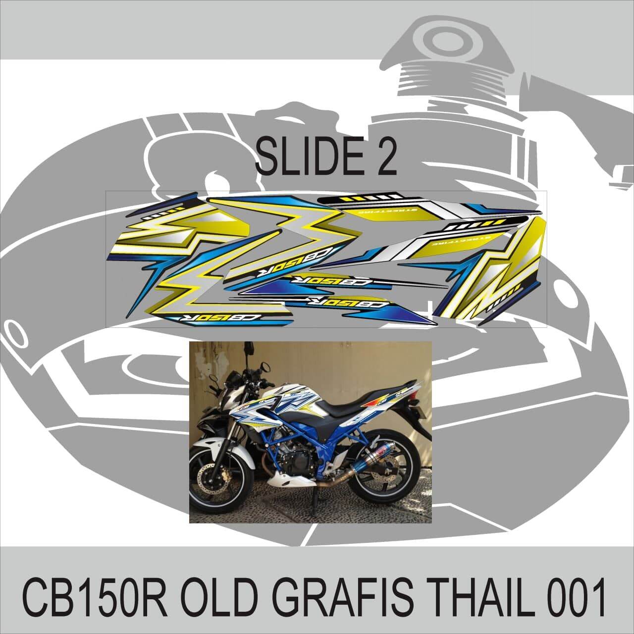 stiker striping CB 150R OLD GRAFIS THAIL 001 | Lazada Indonesia