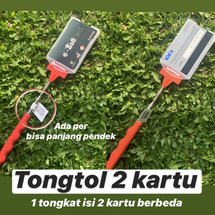 TONGTOL 2.0 ISI 2 KARTU Tongkat e toll flazz tapping card kartu tol ...