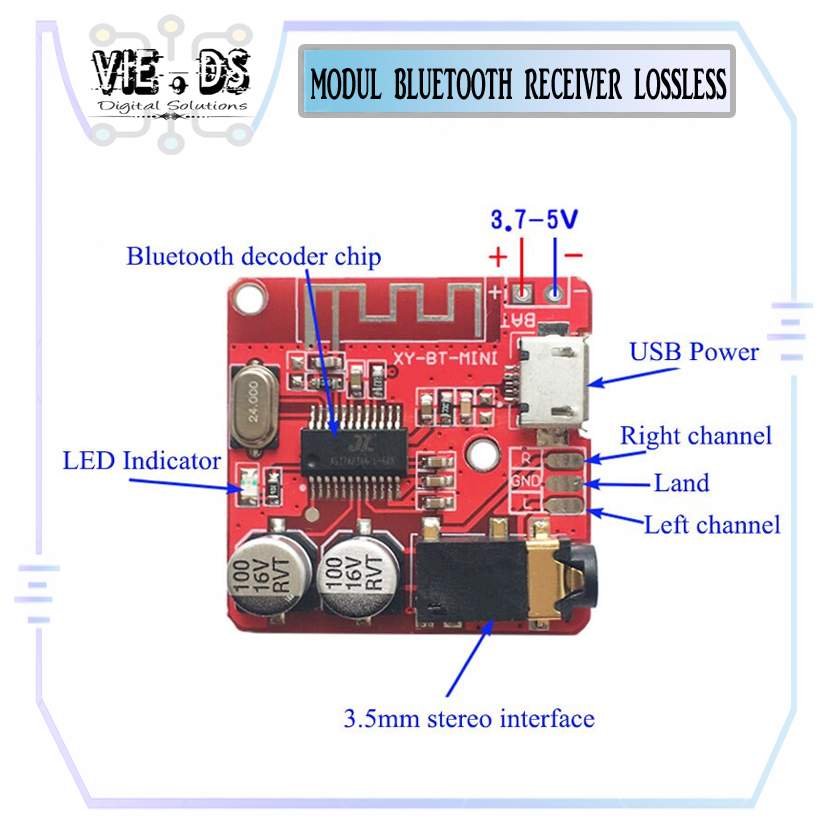 kit modul bluetooth lossless | Lazada Indonesia