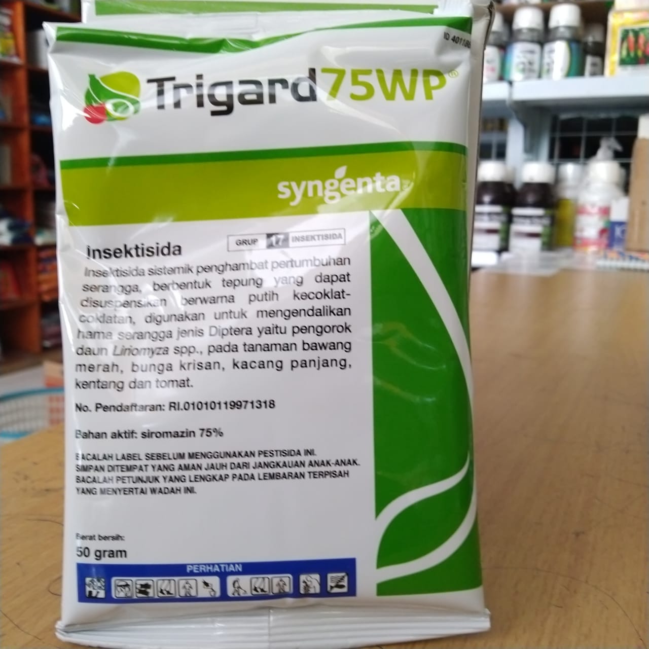 TRIGARD 75 wp 50gram siromazin 75 persen Insektisida racun kontak ...