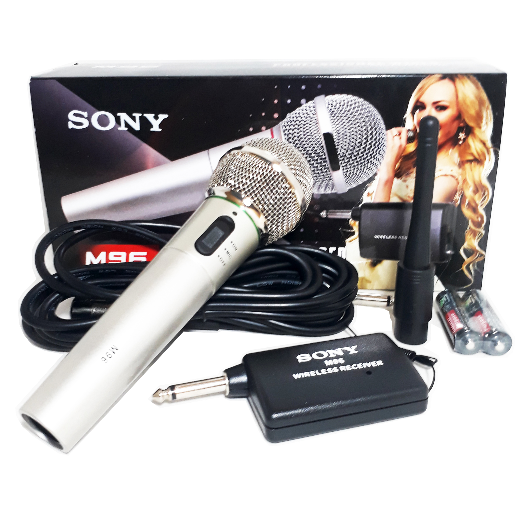 Mic Sony SN M96 / 781 Microphone Bisa Wirelles Dan Kabel | Lazada Indonesia