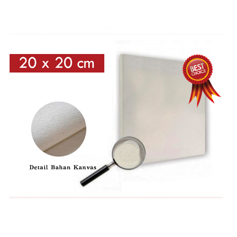 Kanvas Lukis Ukuran 7x7cm 10 15 20 30x30cm - Kain Kanvas Lukis Canvas ...