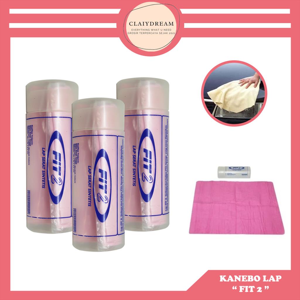 Kanebo FIT Kain Lap Bahan Serap Air Anti Slip CLAIYDREAM | Lazada Indonesia