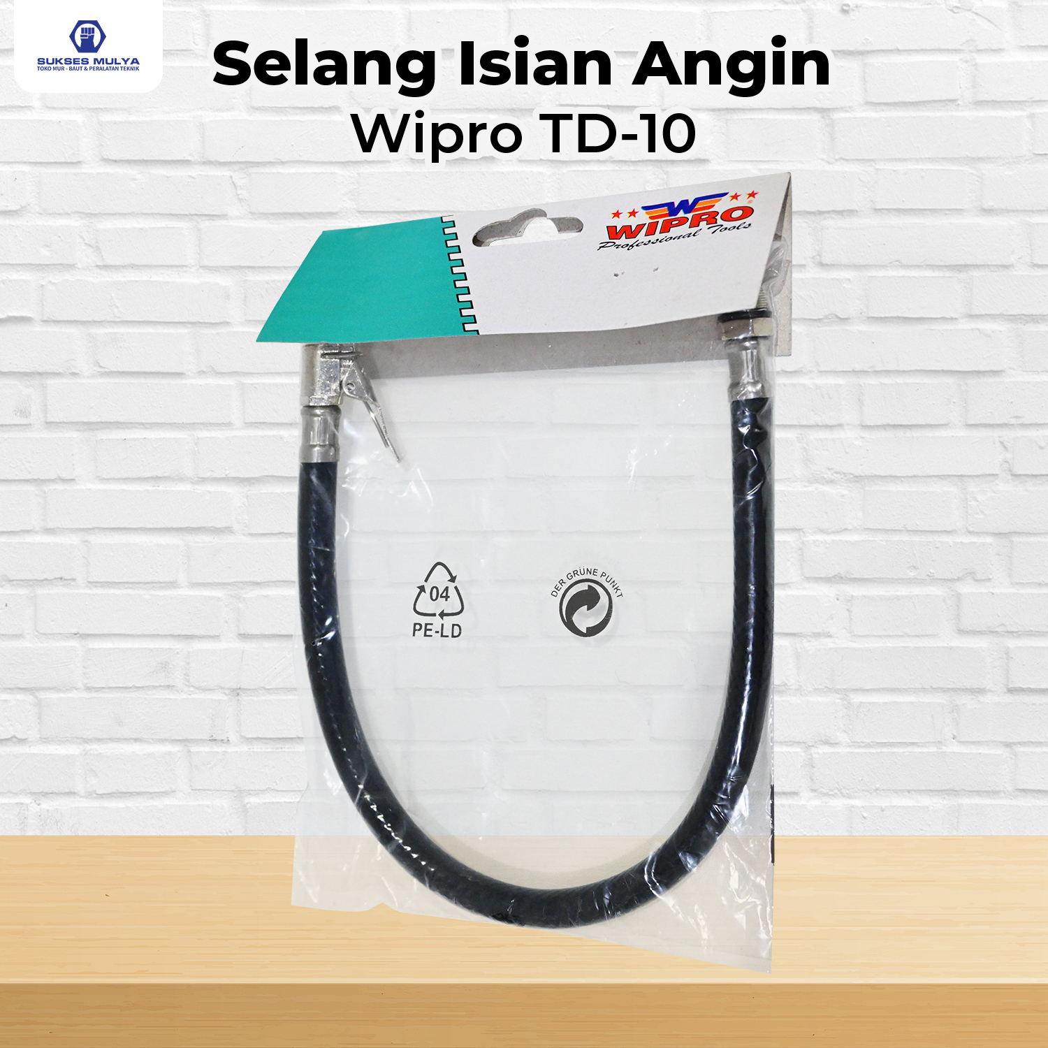 Wipro Selang inflator TD10 selang isi angin ban TD10 | Lazada Indonesia