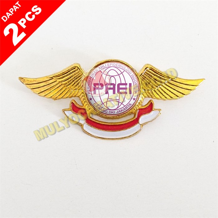 Lencana Pin Logo PAEI Pin PAEI Pin Bros Wing Logo Perhimpunan Ahli ...