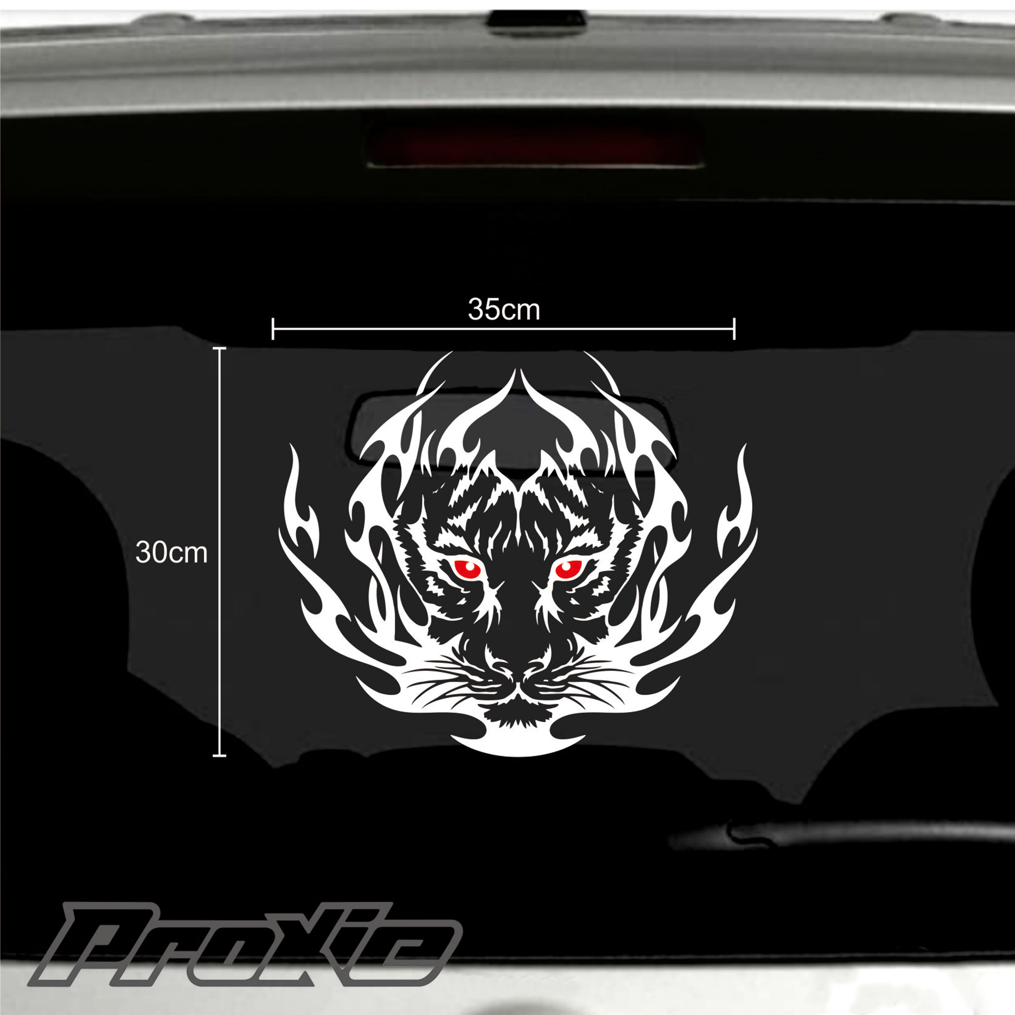 Cutting sticker mobil stiker Macan triball kaca stiker macan kaca mobil ...
