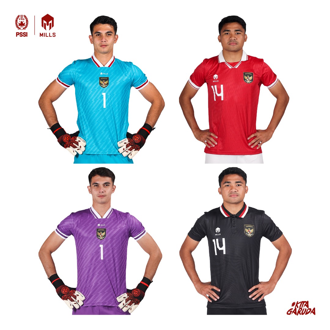 MILLS NAMESET NOMOR PUNGGUNG JERSEY TIMNAS 2022 ( HANYA NAMESET JERSEY ...