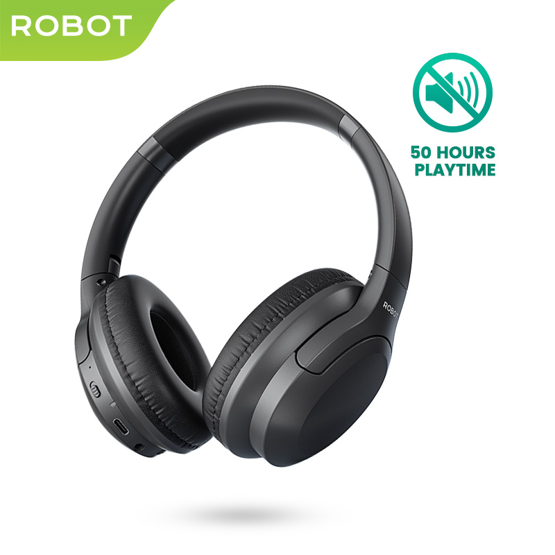 ROBOT Headphone H20 Spirit Headset Bluetooth With Dual EQ - Garansi 1 ...