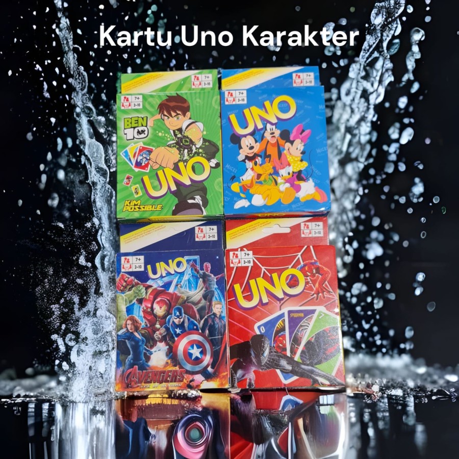MAINAN KARTU - KARTU UNO KARAKTER - UNO CARD Board Games | Lazada Indonesia