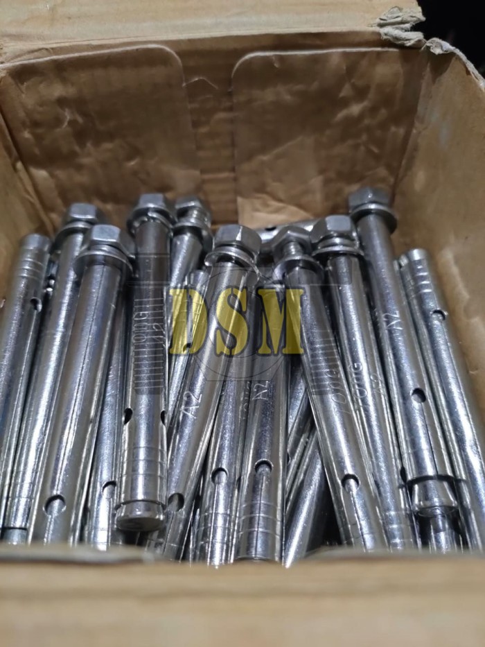 mur- ss 304 / dynabolt stainless m8x70 / dinabolt m8 / anchor bolt (7 ...