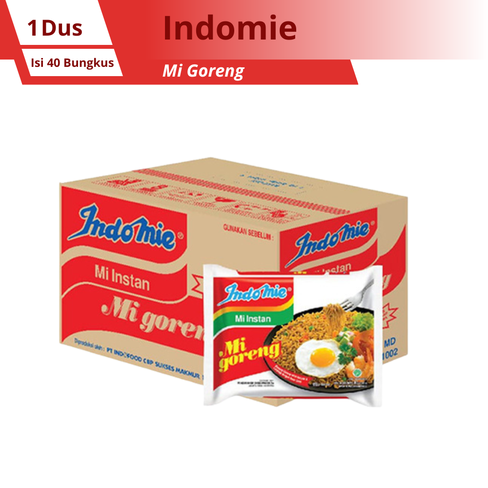 Indomi Goreng 1 Dus Isi 40 Pcs | Lazada Indonesia