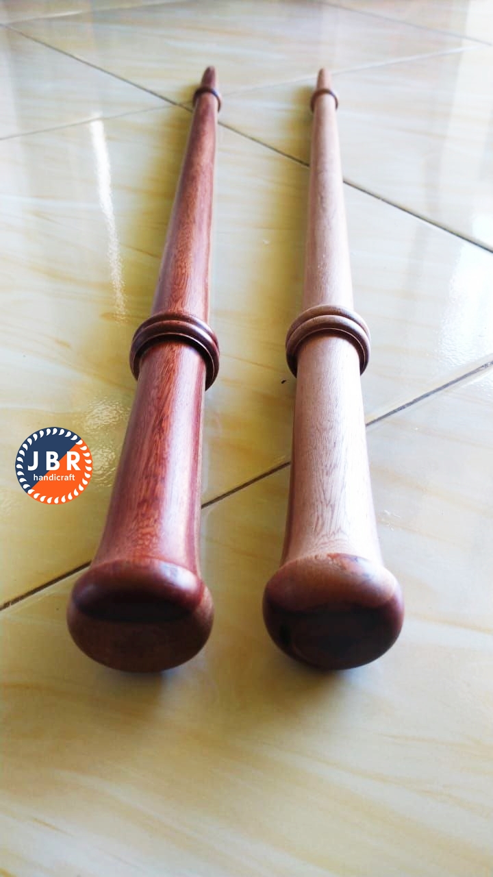 Tongkat Komando Kayu Stigi Laut Asli | Lazada Indonesia
