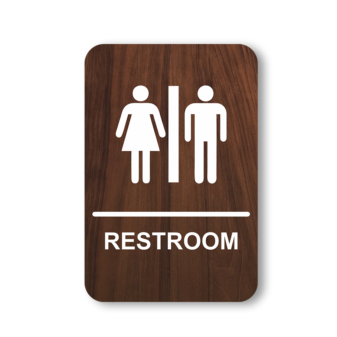 sign system restroom - restroom signage - restroom wall sign | Lazada ...