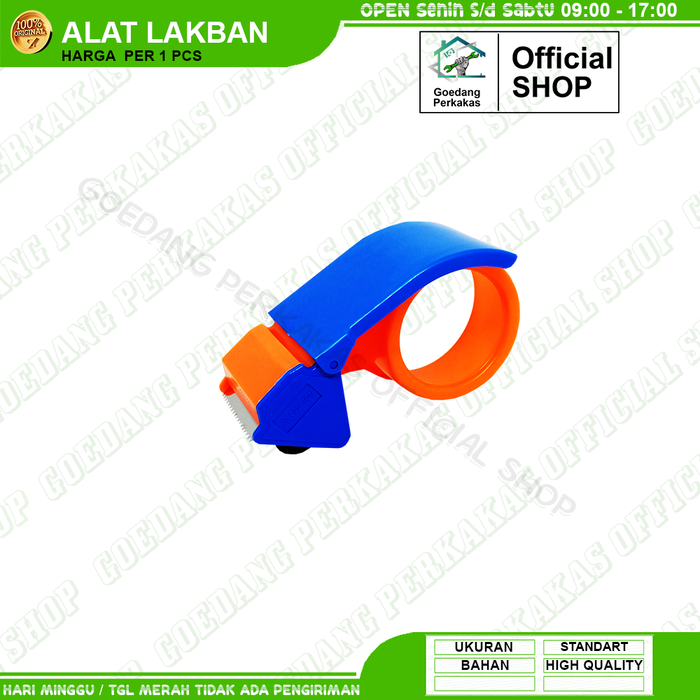Alat Lakban Dispenser Tape Cutter 1 Set lakban Tempat Lakban Plastik ...