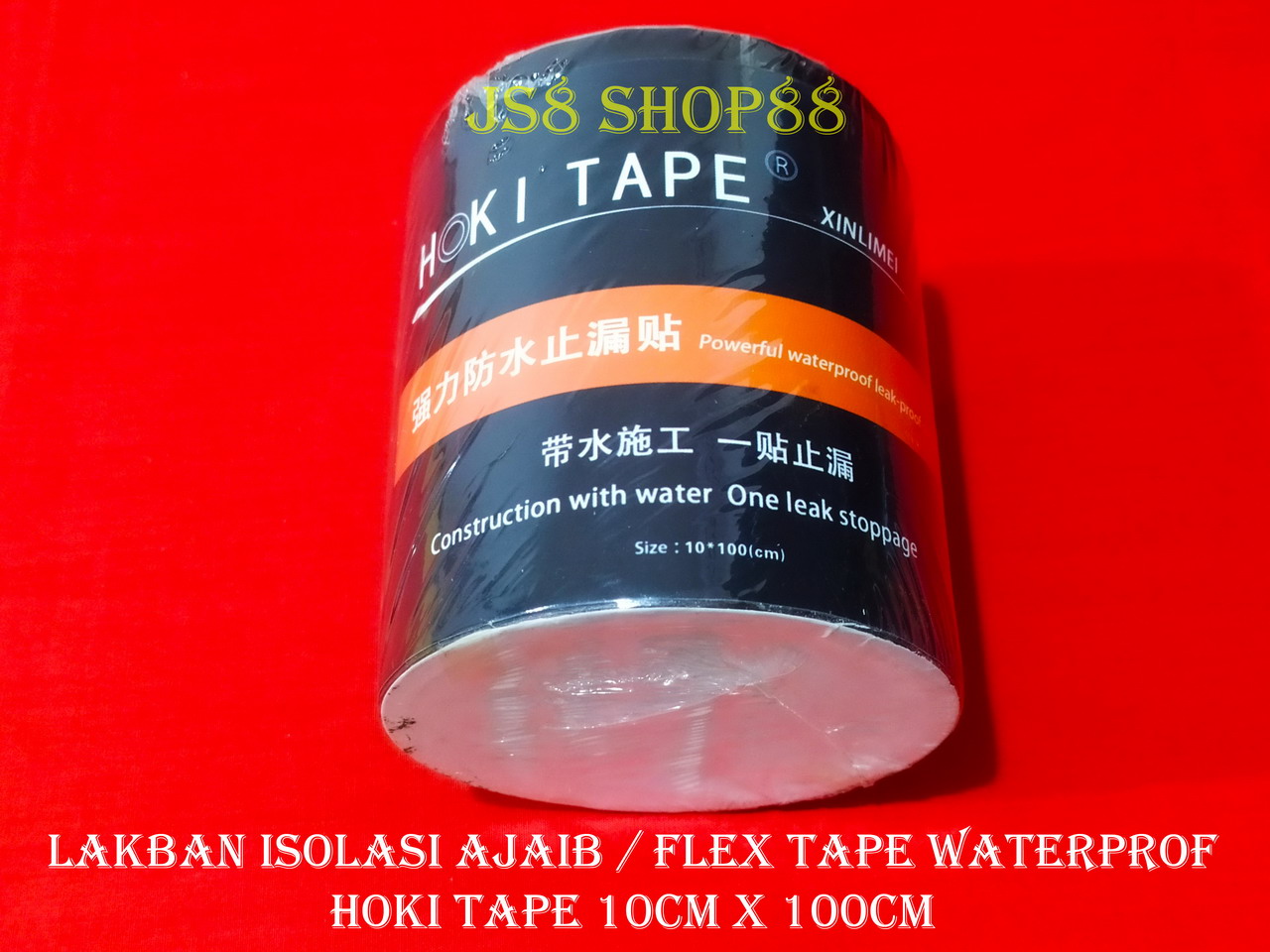 LAKBAN ISOLASI FLEX TAPE ROL HOKI TAPE 10CM X 100CM ORIGINAL ...