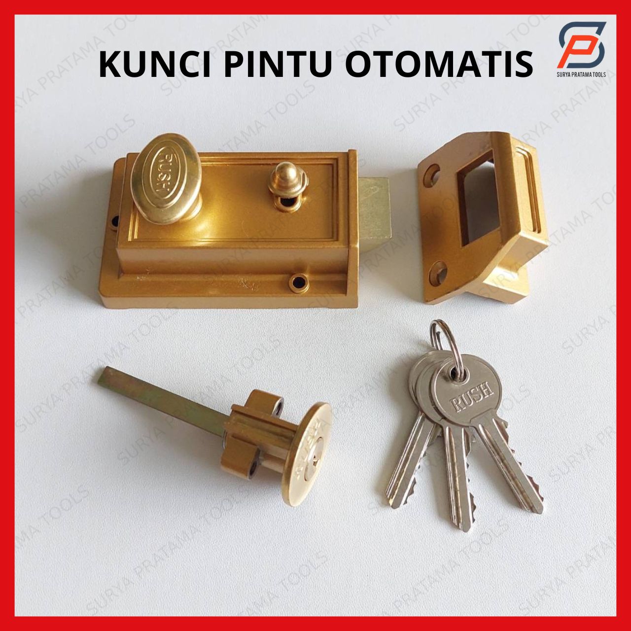 KUNCI PINTU GERBANG OTOMATIS KUNCI KODOK PENGUNCI KUNCI PINTU BESI TIPE ...