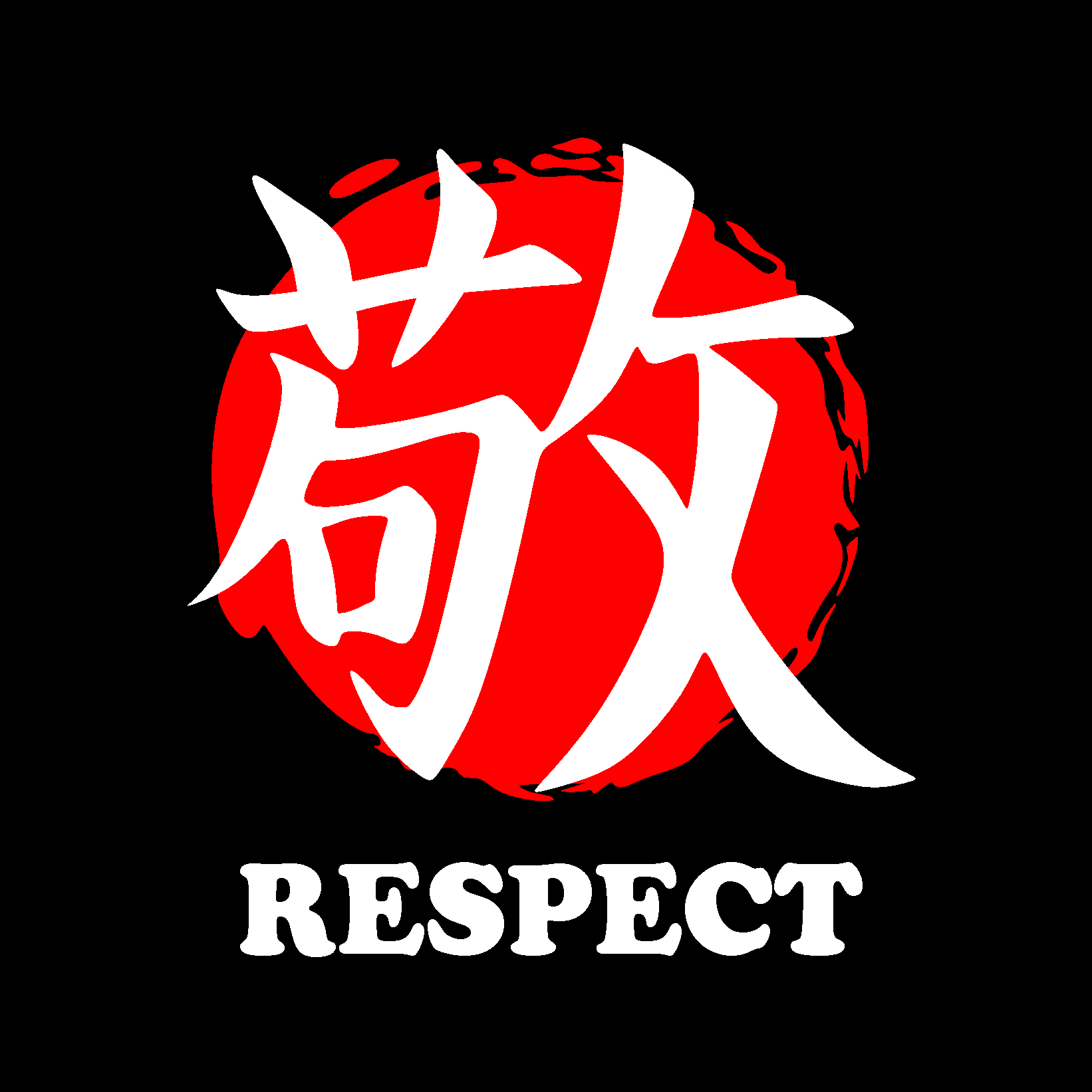 stiker kanji Respect stiker cutting skotlet | Lazada Indonesia