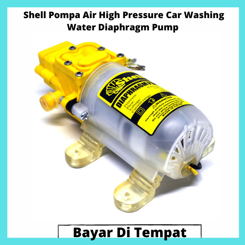 Shell Pompa Air High Pressure Car Washing Water Diaphragm Pump / Pompa ...