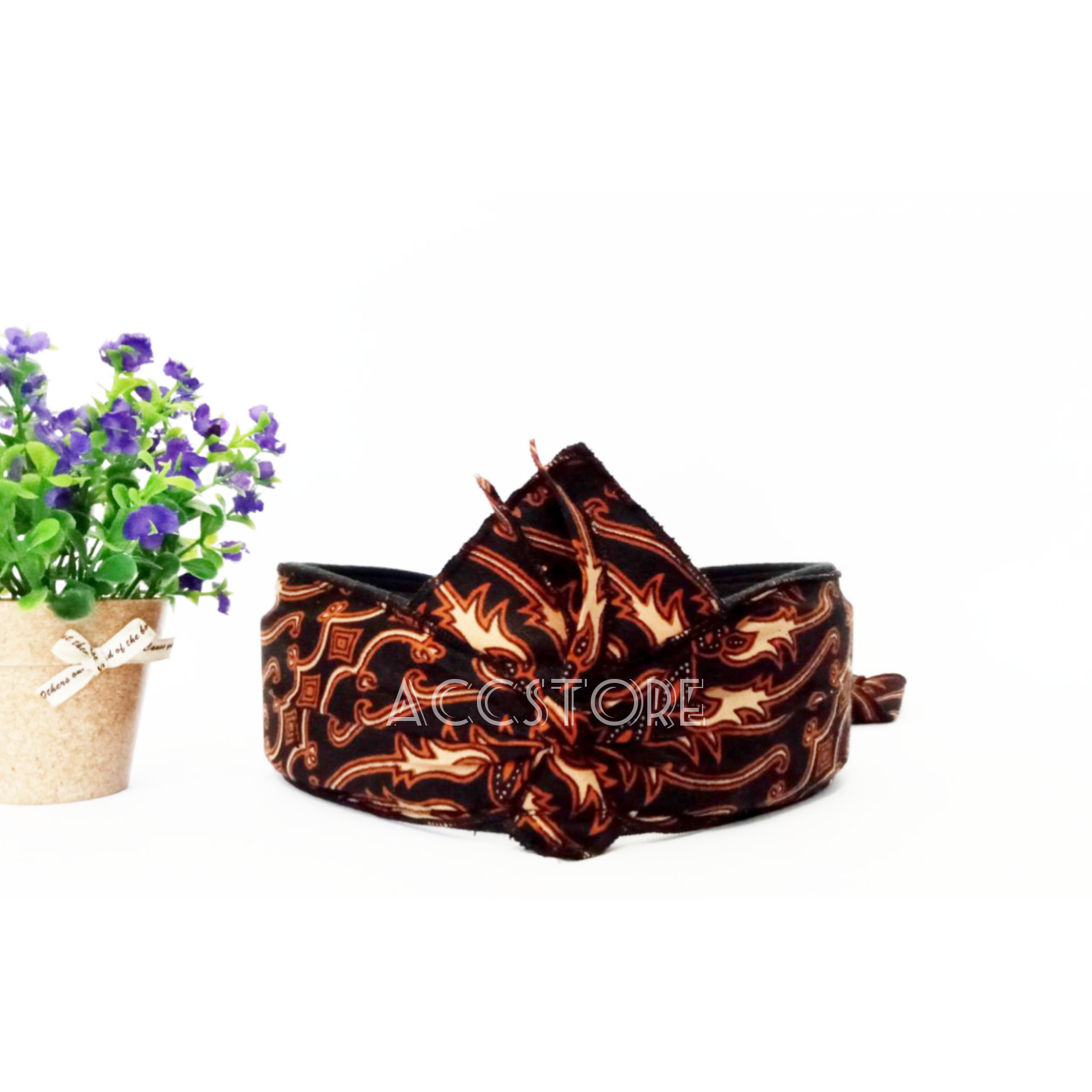 Iket Sunda Iket Blangkon Terbuka Iket Tradisional Model Bolong Udeng ...