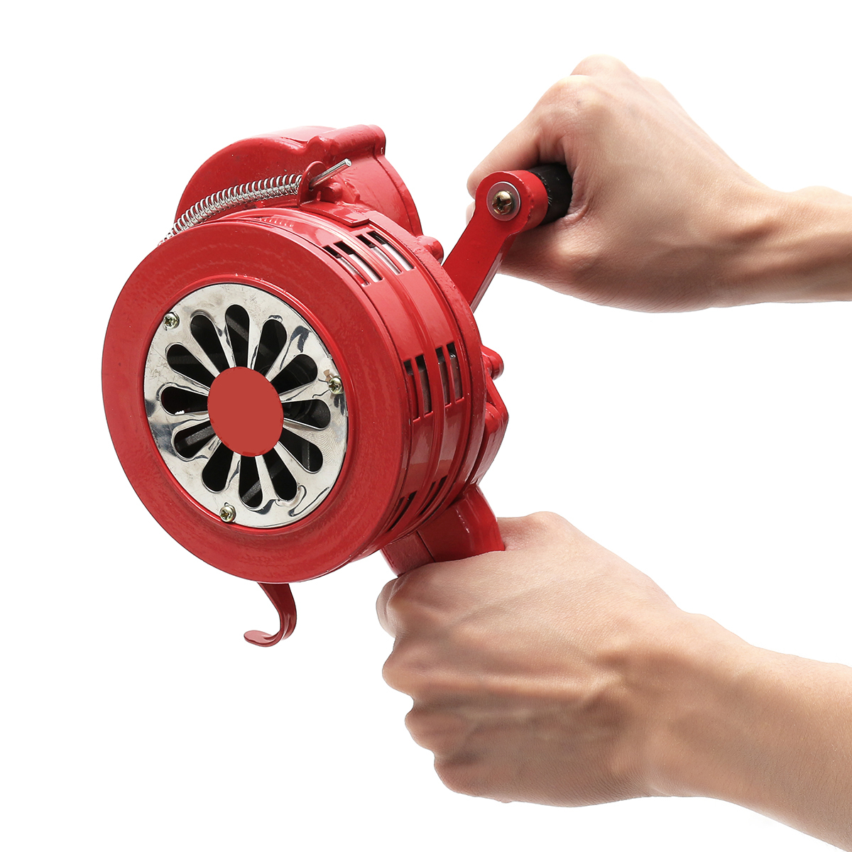Handheld Loud Hand Crank Manual Operated Air Raid Alarm Portable Siren ...