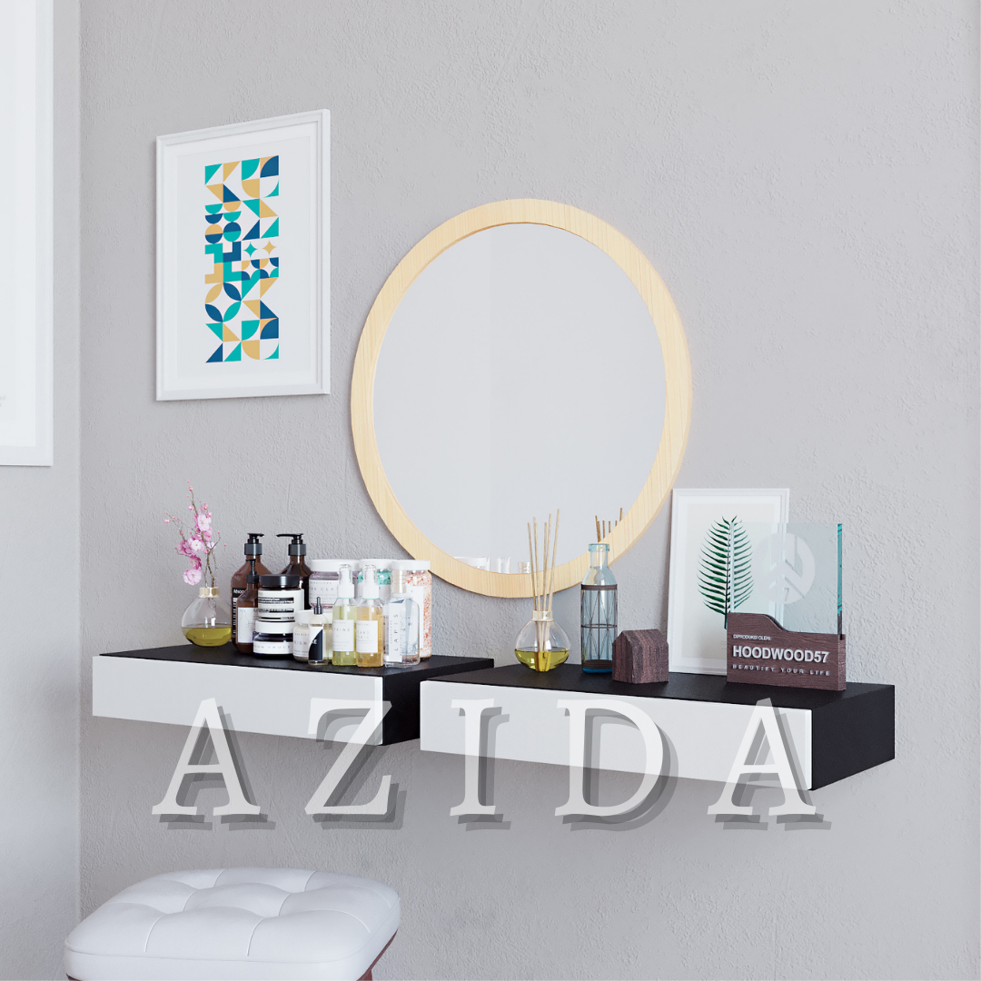 Laci Tempel Minimalis Rak Kosmetik Aesthetic Rak Dinding Ambalan Laci ...