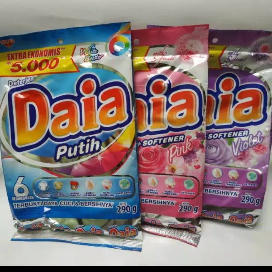 Dd Daia Putih Deterjen Bubuk Rp 5000 an | Lazada Indonesia