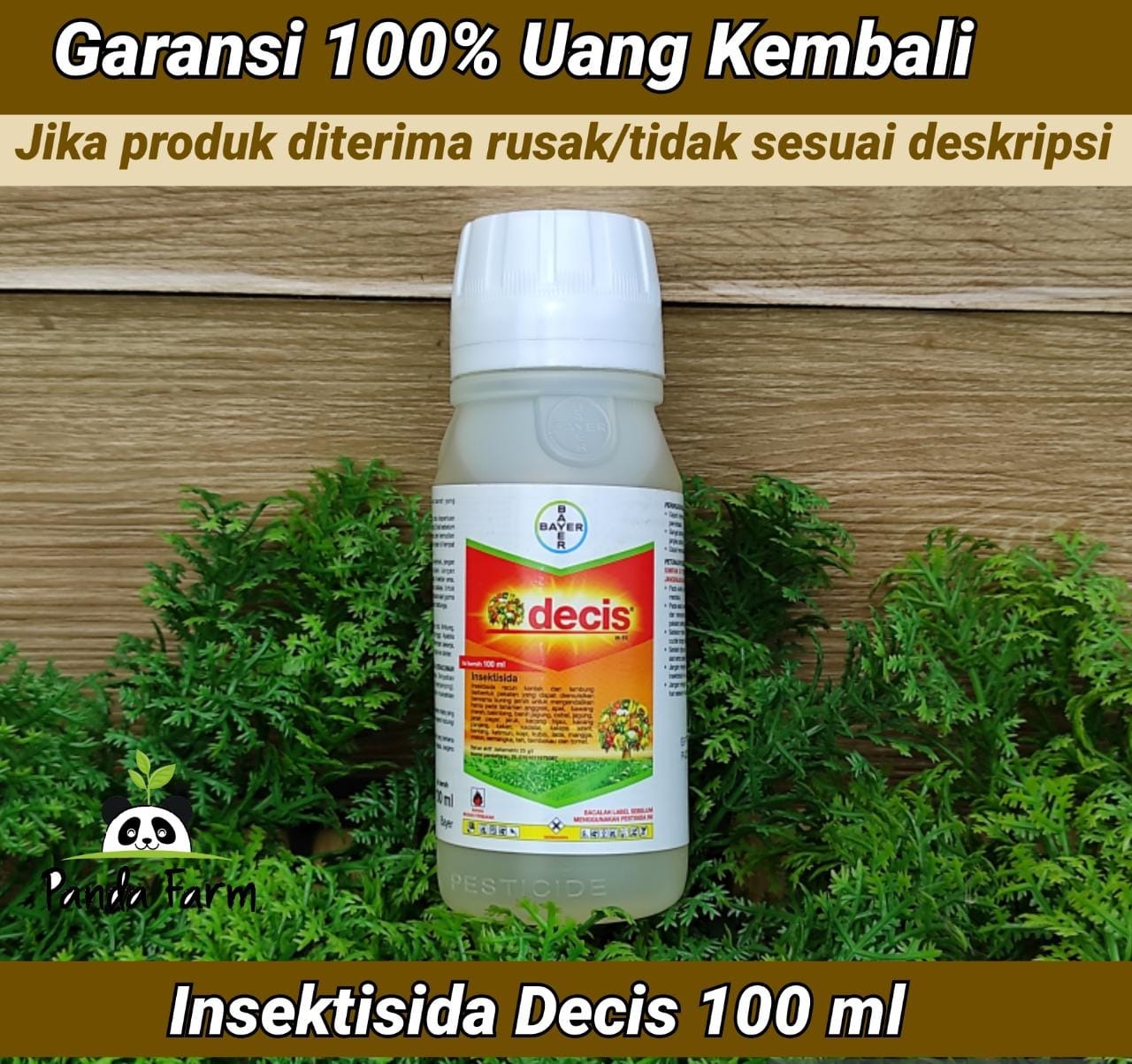 DECIS 25 EC 100 ML INSEKTISIDA PESTISIDA OBAT PEMBASMI HAMA BAYER ...