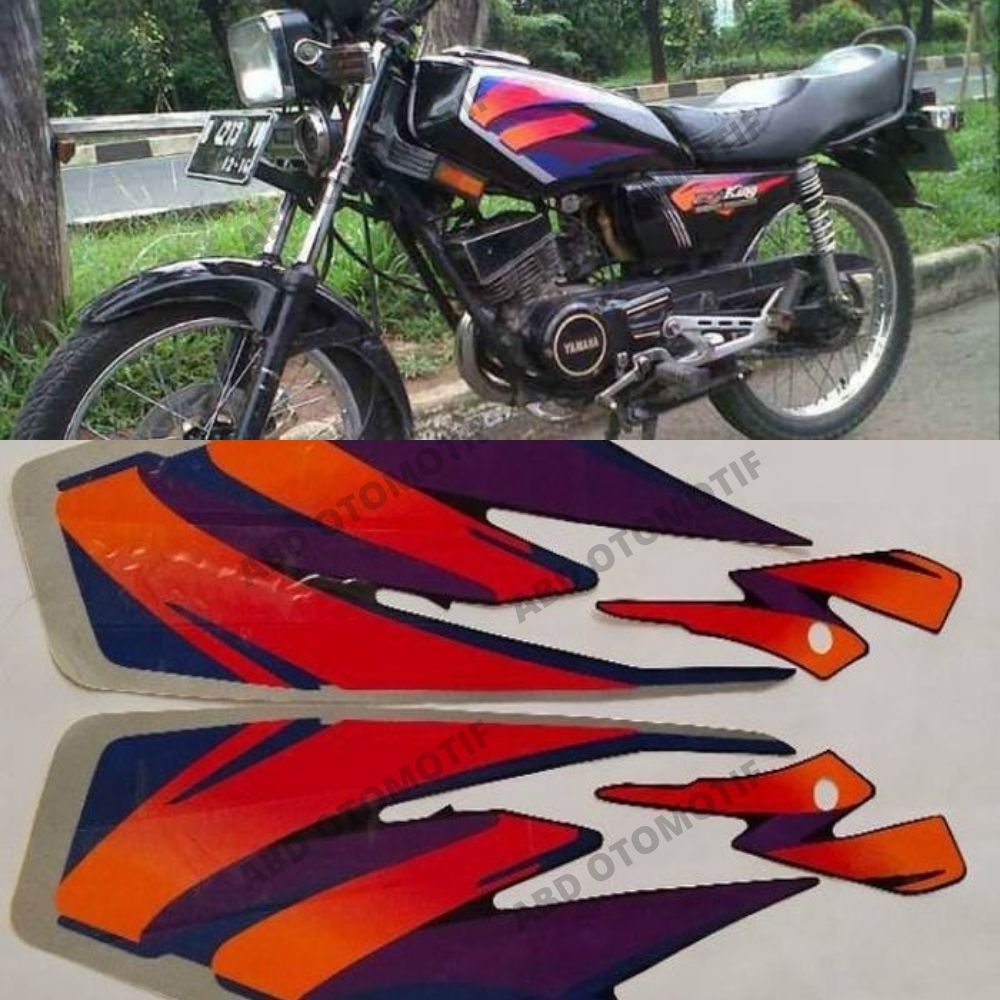 Stiker Sticker Striping rx king 1996 merah Murah | Lazada Indonesia