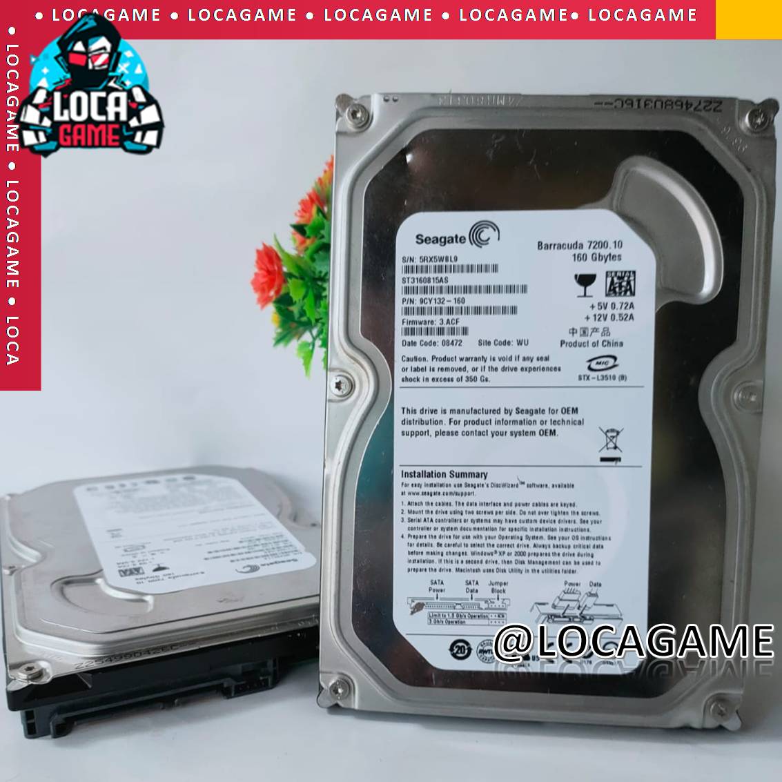 HARDISK INTERNAL PS2 SOCKET SATA KAPASITAS FULLGAME BISA REQUEST ...