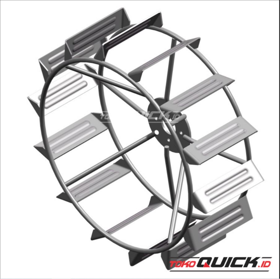 Roda Besi Original Traktor Quick G600 Standart - Cage Wheel Sub Assy ...