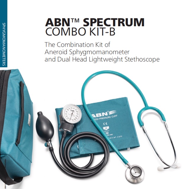 Paket ABN SET Tensimeter dan Stetoskop - ABN Combo Kit Sthetoscope ...